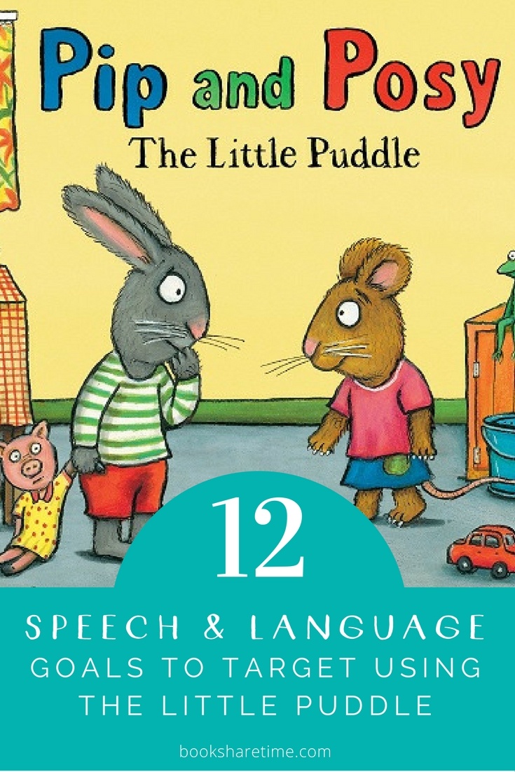 Pip and Posy - The Little Puddle - Book Share Time