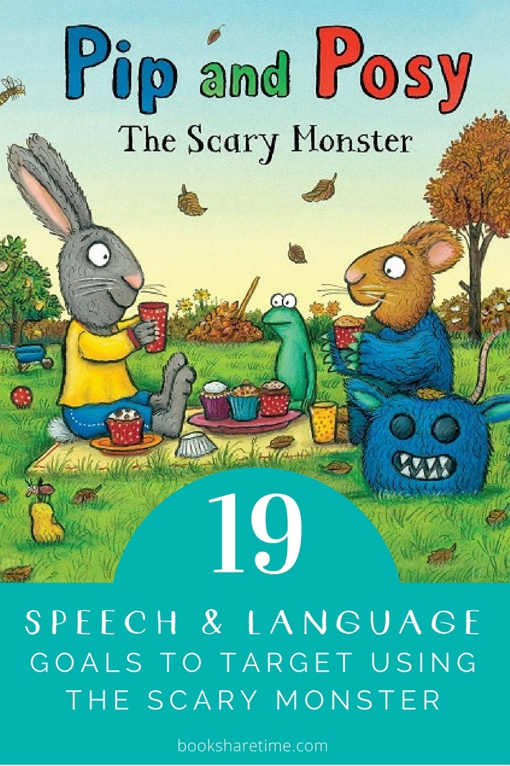Pip and Posy - The Scary Monster - Book Share Time
